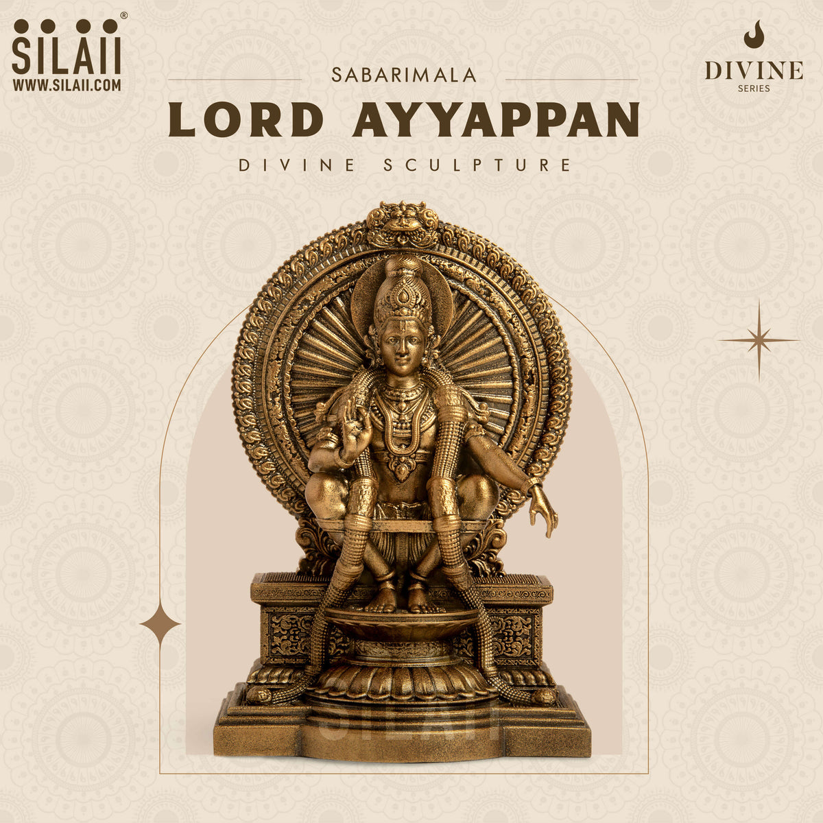 Lord Ayyappan Sculptures – SILAII