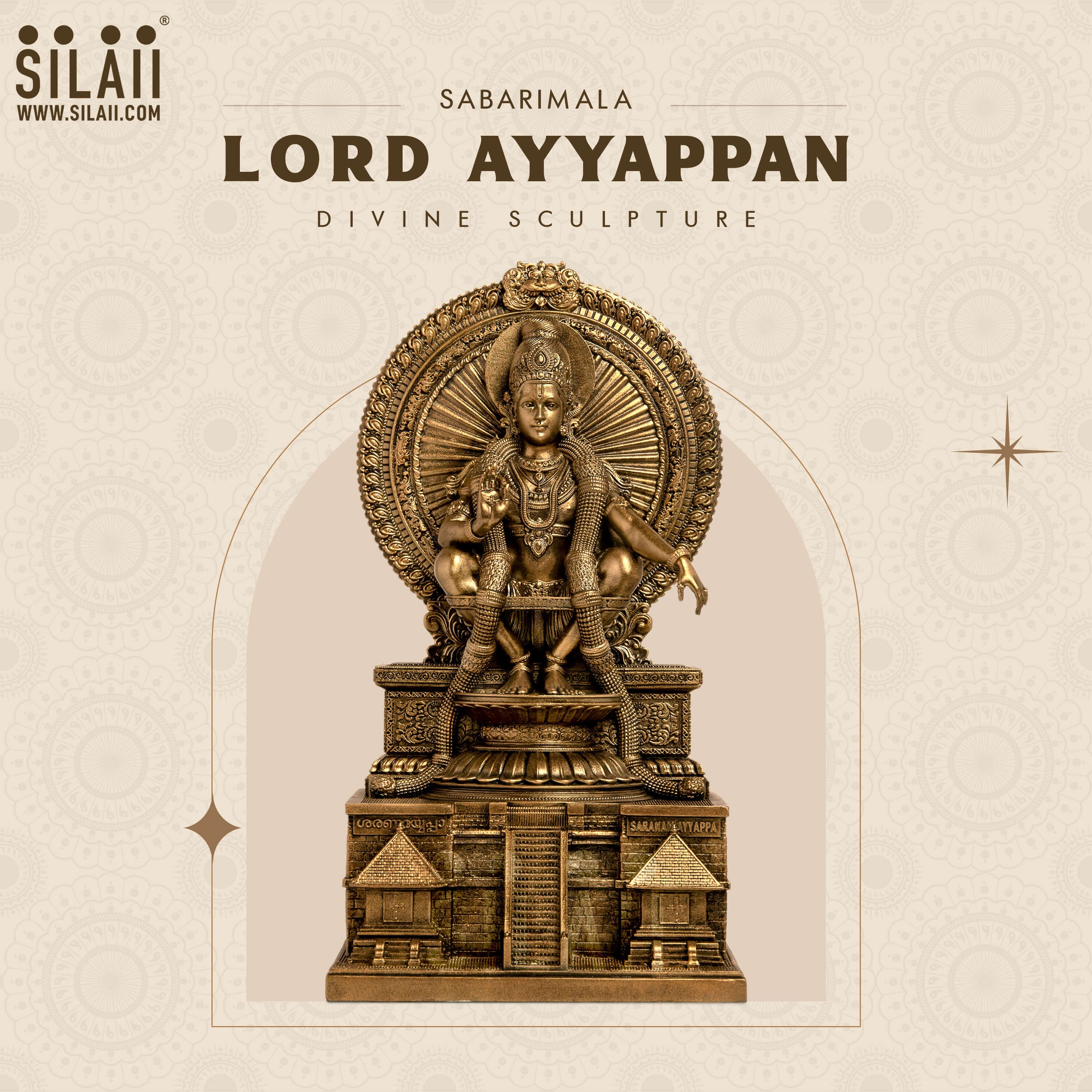 Lord Ayyappan Sculptures – SILAII
