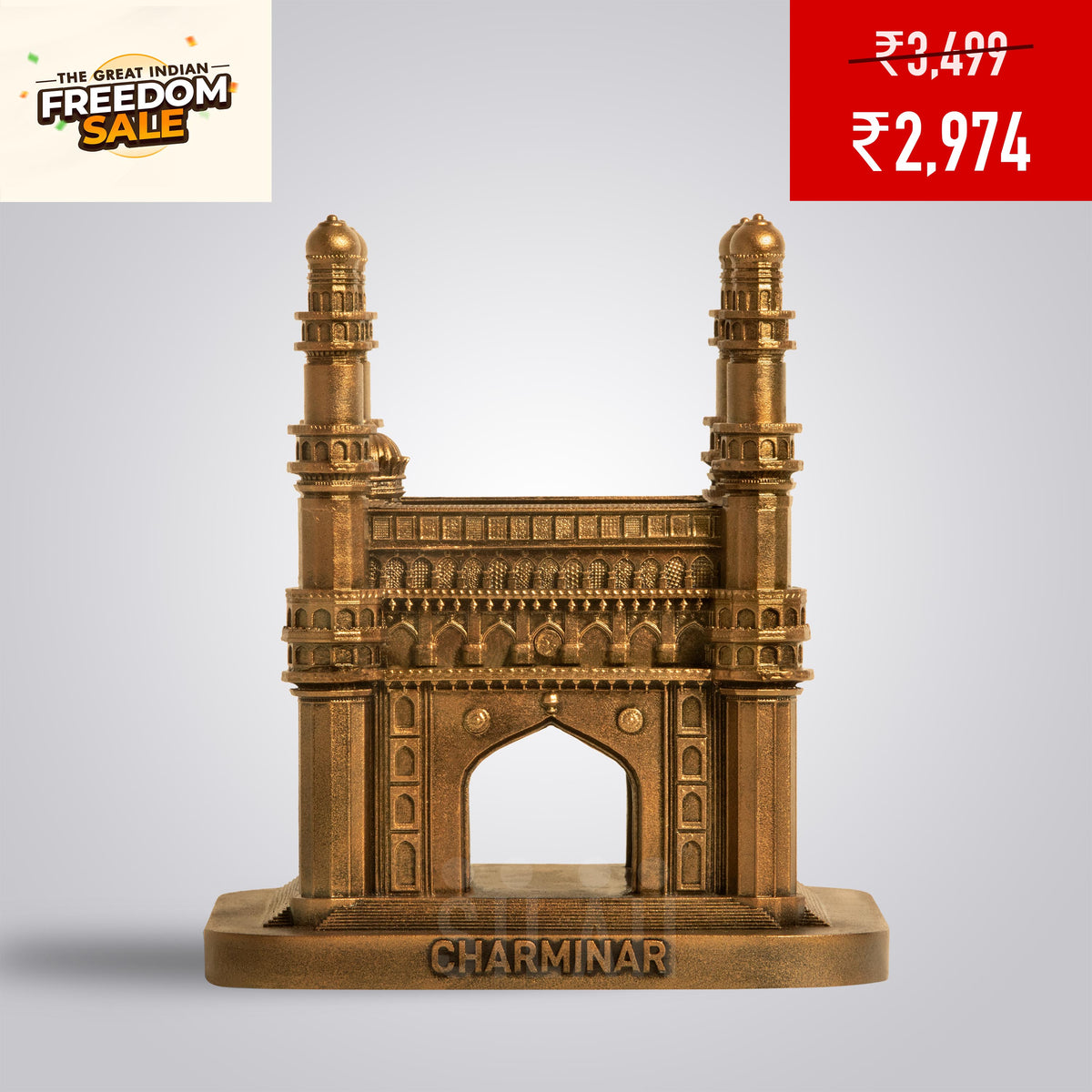 Charminar Monumental Sculpture | Buy now | SILAII.COM
