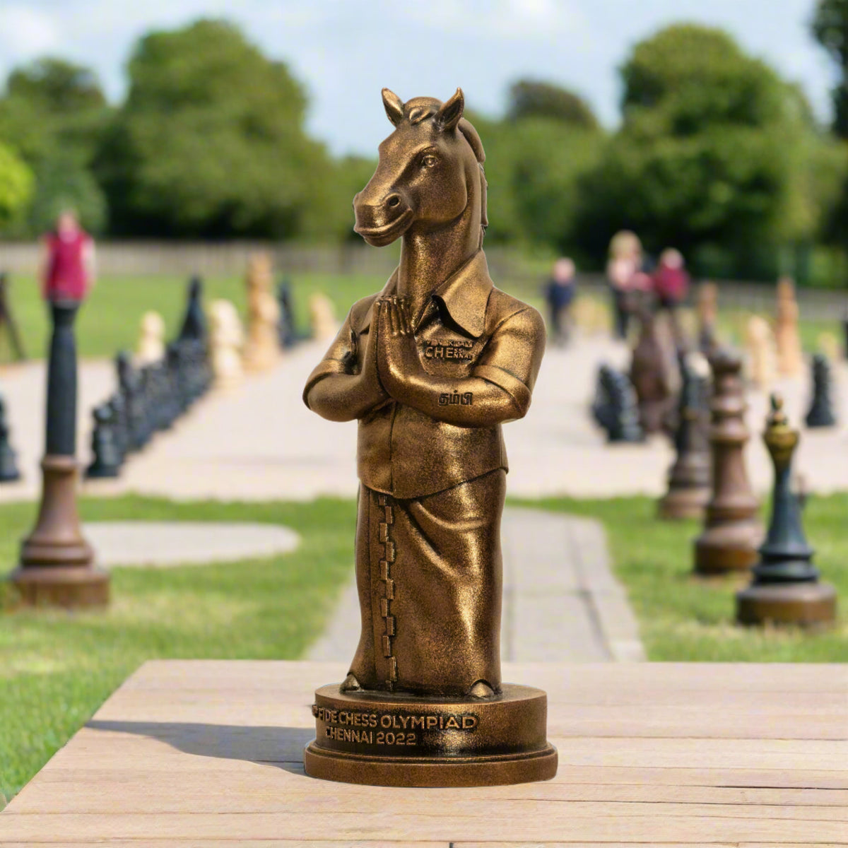 Buy the Offcial Mascot 44th FIDE Chess Olympiad - Thambi | SILAII.COM