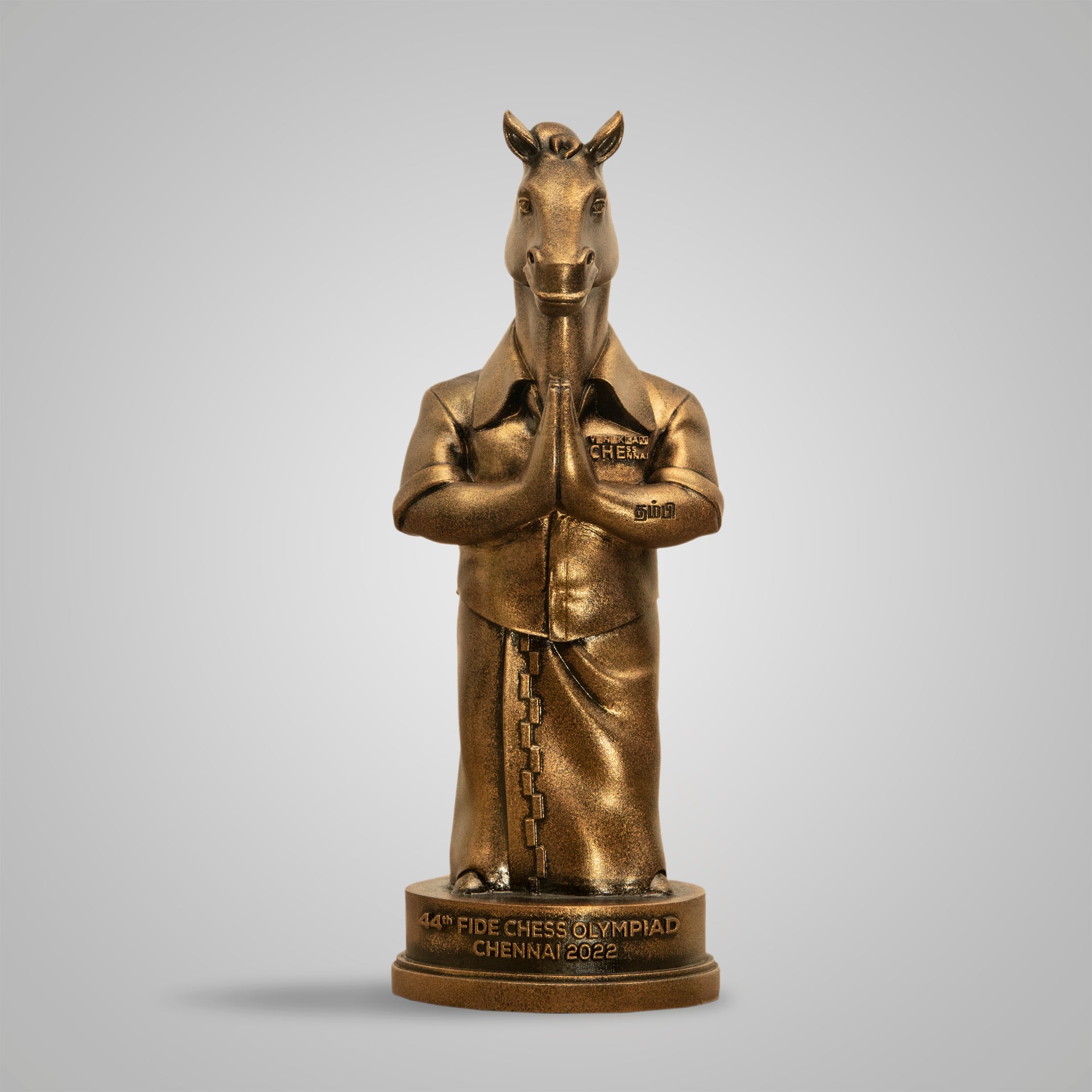 Buy the Offcial Mascot 44th FIDE Chess Olympiad - Thambi | SILAII.COM