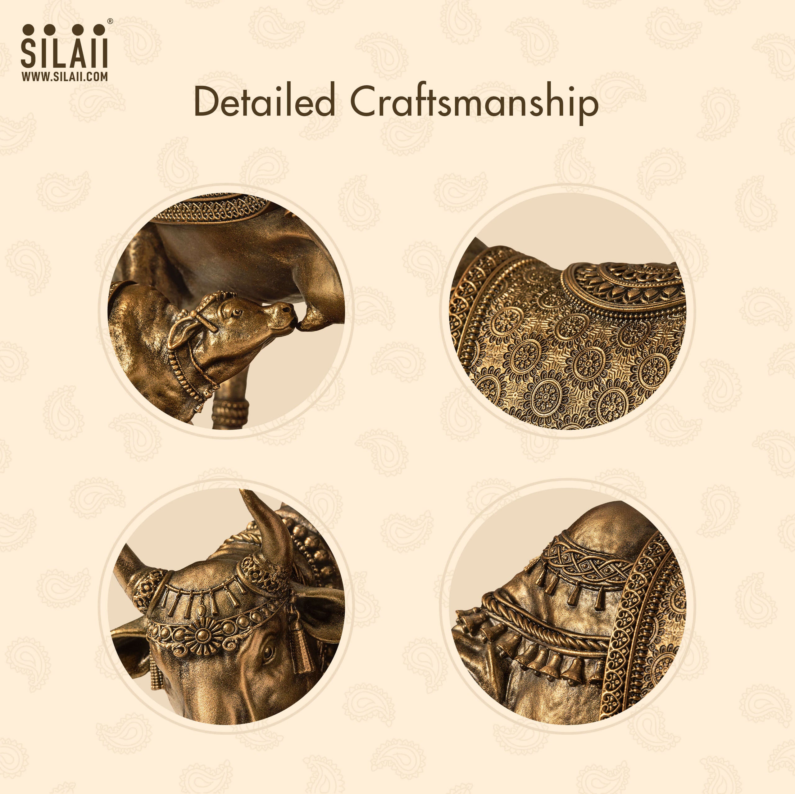 Gomatha Sculpture | Buy now | SILAII.COM