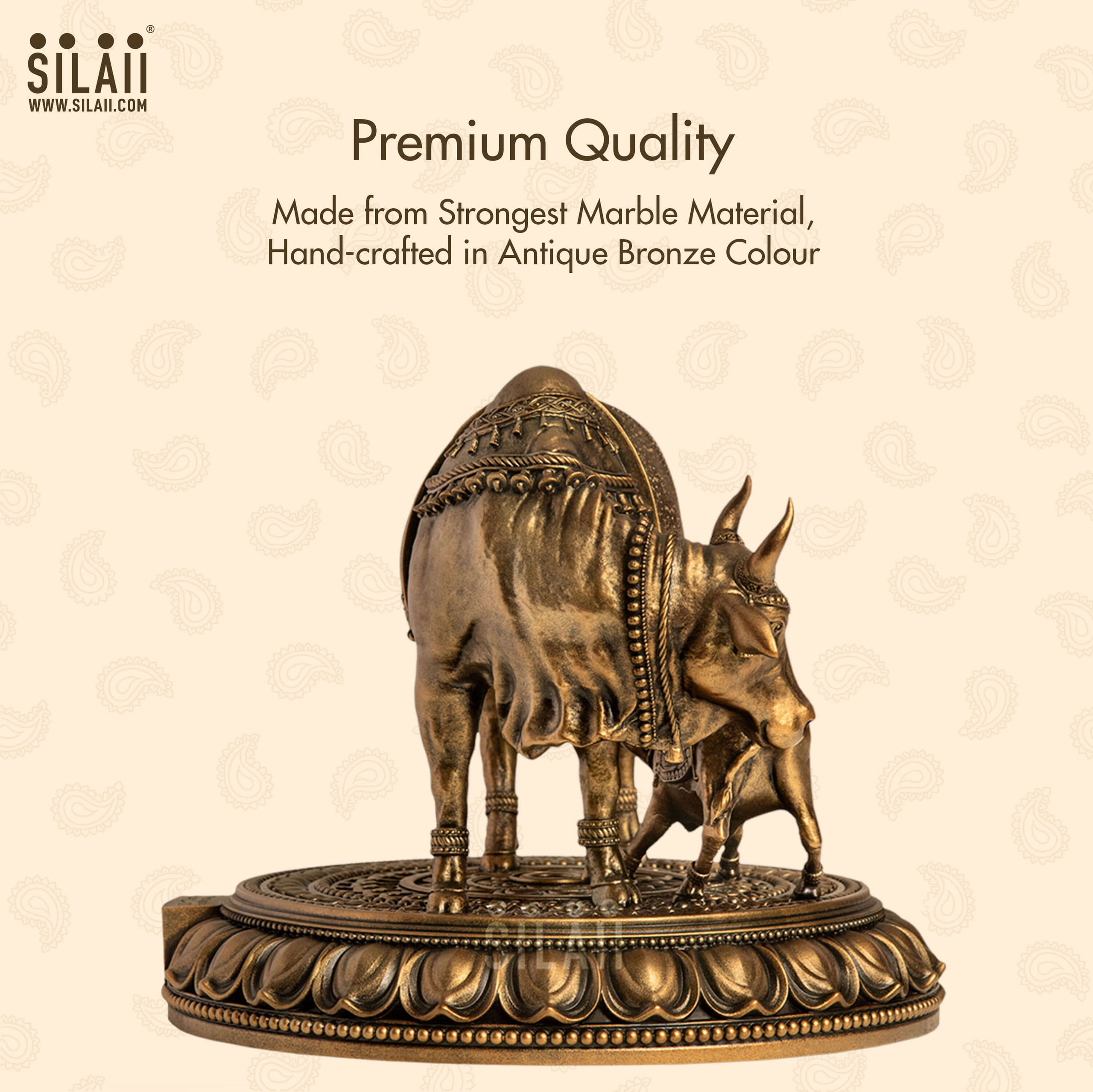 Gomatha Sculpture | Buy now | SILAII.COM