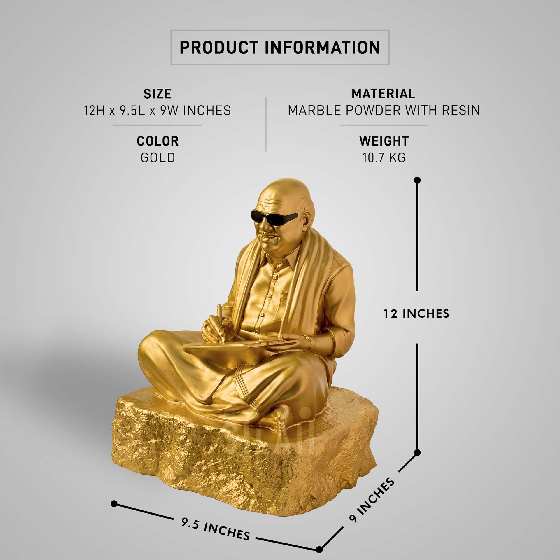 Kalaignar Karunanidhi Silaii | Buy Now! | SILAII.COM