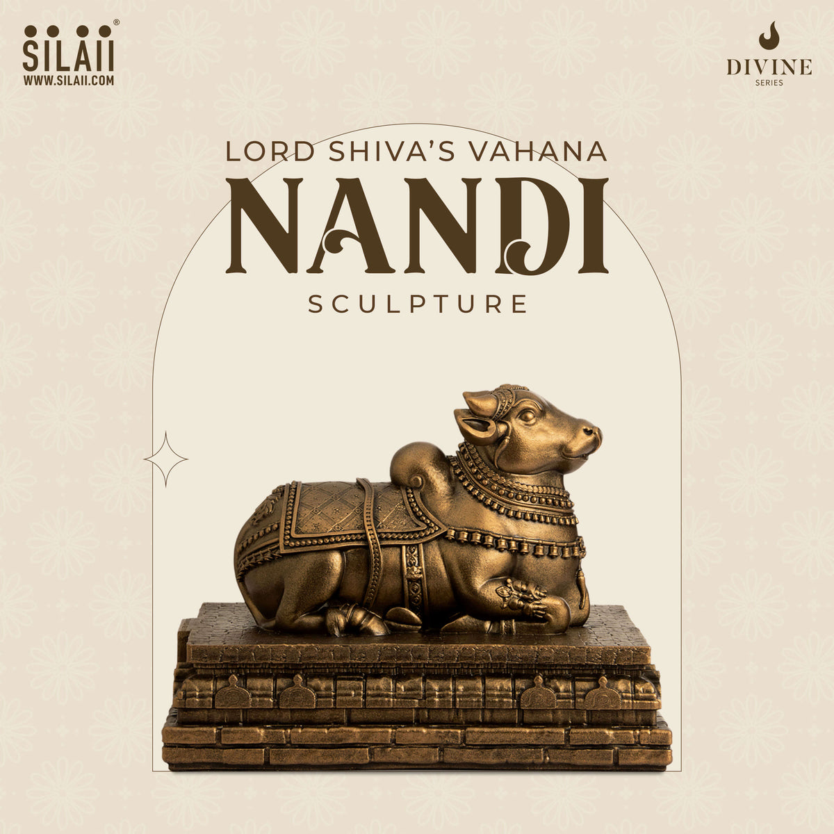 Nandi Sculpture | Buy now | SILAII.COM