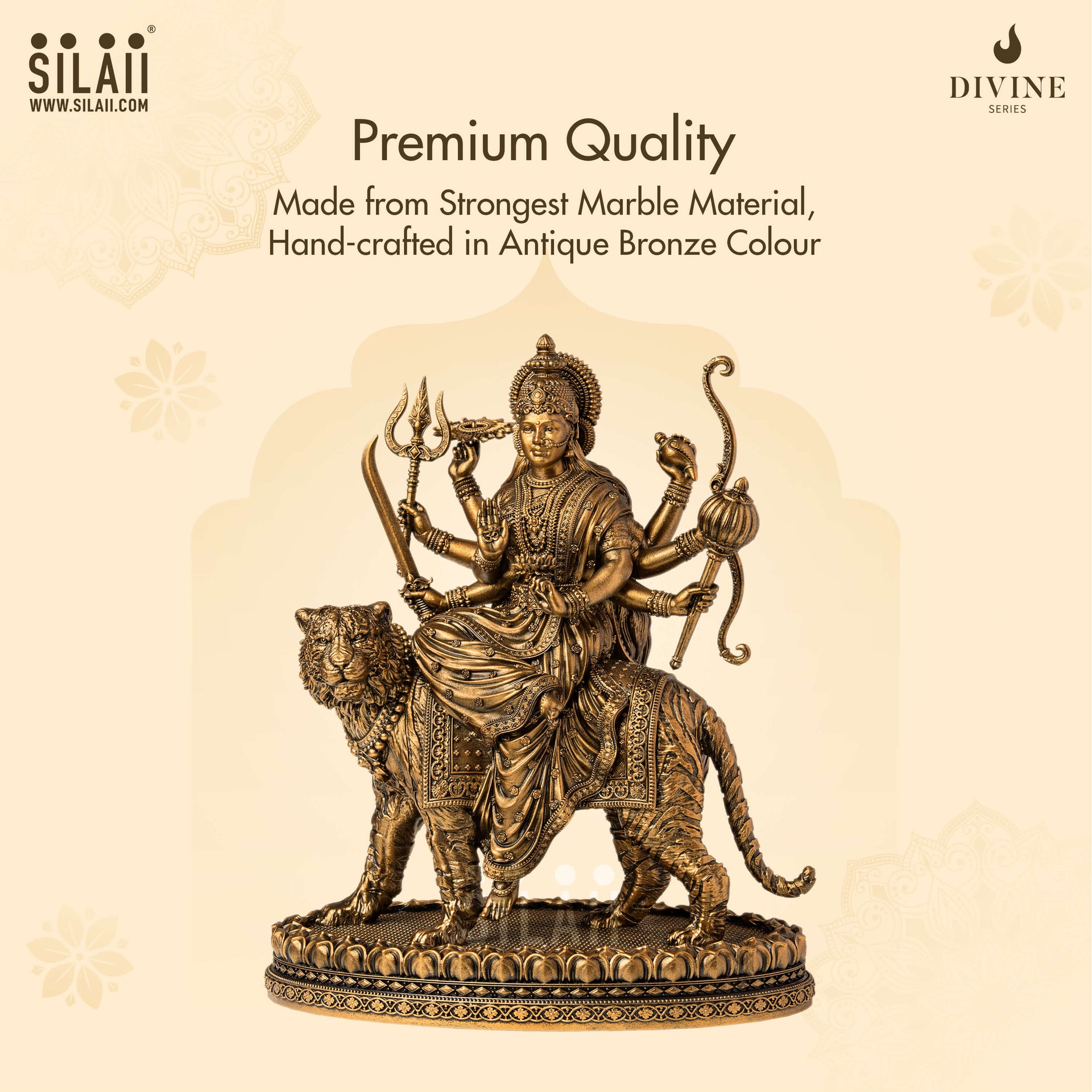 Goddess Durga Sculpture | SILAII