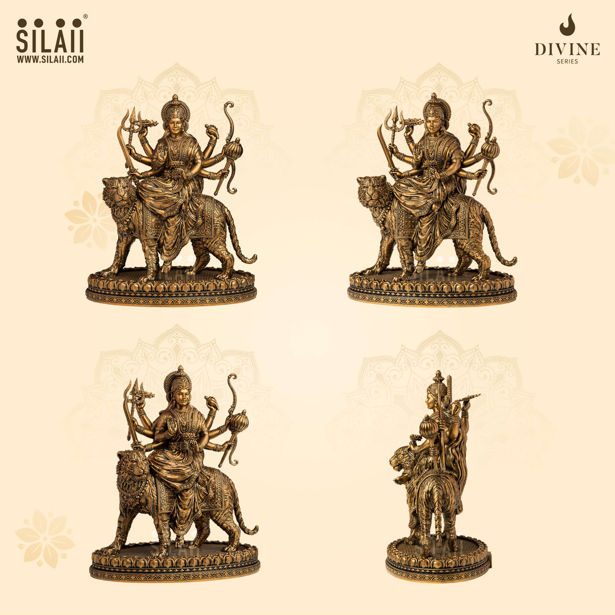 Goddess Durga Sculpture | SILAII