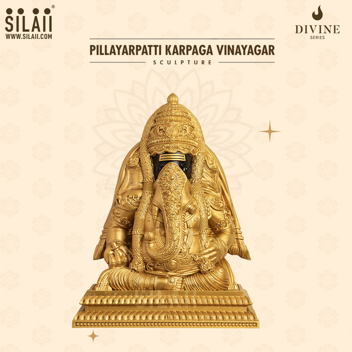 Pillayarpatti Karpaga Vinayagar | Buy now | SILAII.COM