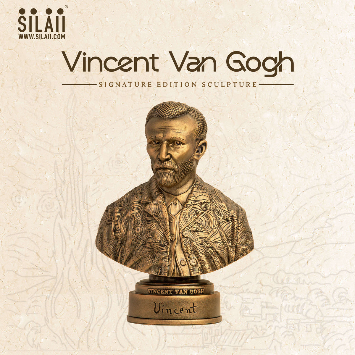 Vincent Van Gogh Sculpture | Buy Now | SILAII