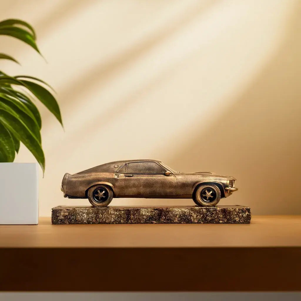 Replica of Mustang Car Sculpture | Buy Now | SILAII.COM