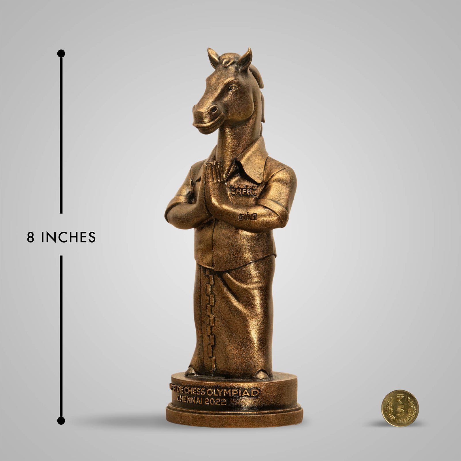 Buy the Offcial Mascot 44th FIDE Chess Olympiad - Thambi | SILAII.COM