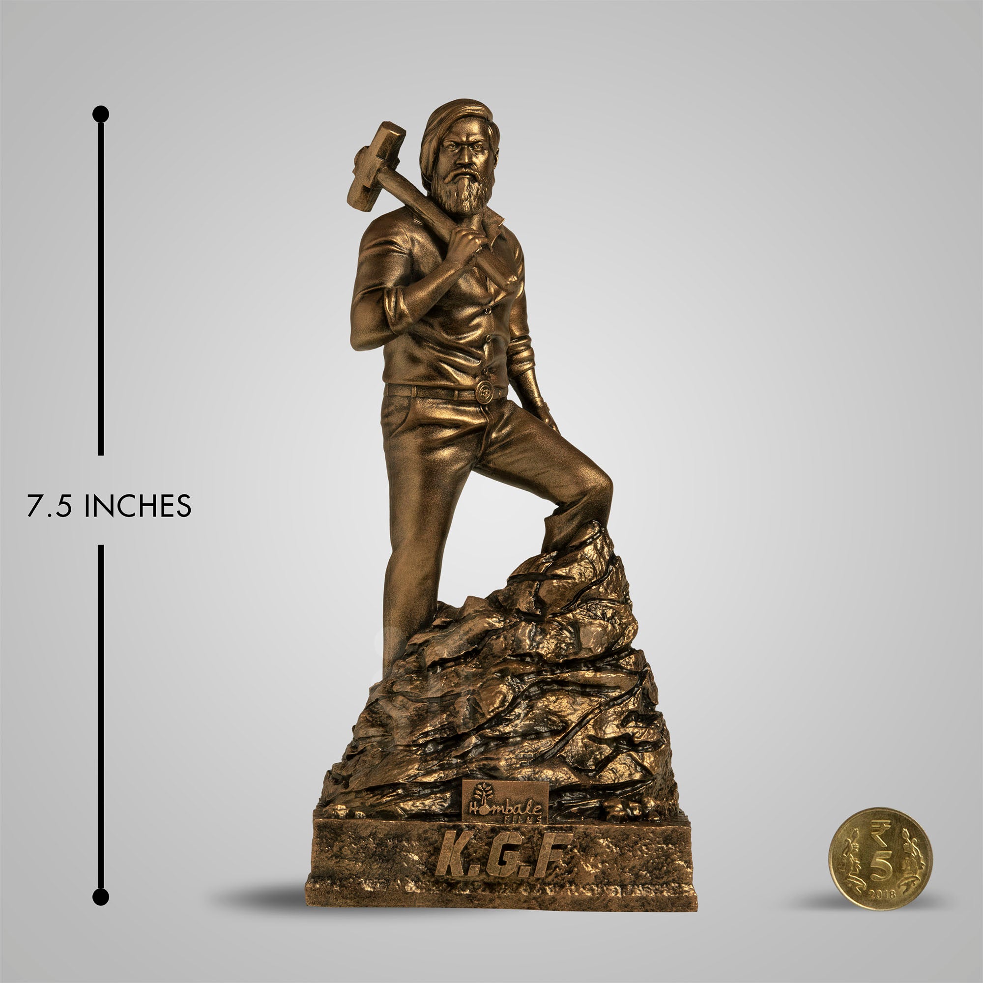 Action Figure Sculpture Of Rocky Bhai from KGF Universe | Buy Now ...