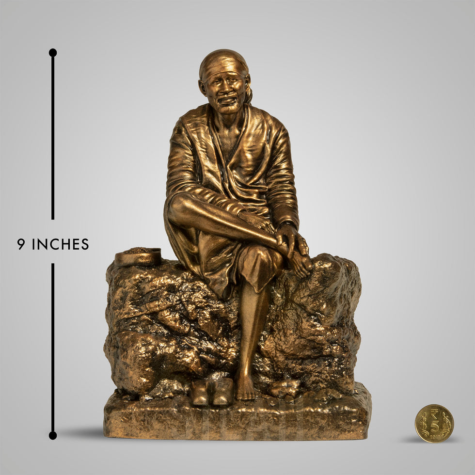 Shirdi Sai Baba Sculpture | Divine Idol for Home & Gifting | SILAII